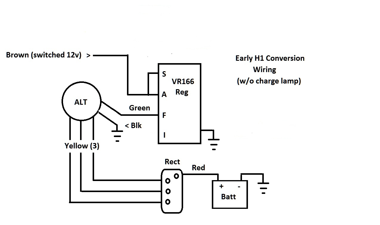 Delco Remy One Wire Alternator Wiring Diagram Wiring Diagram